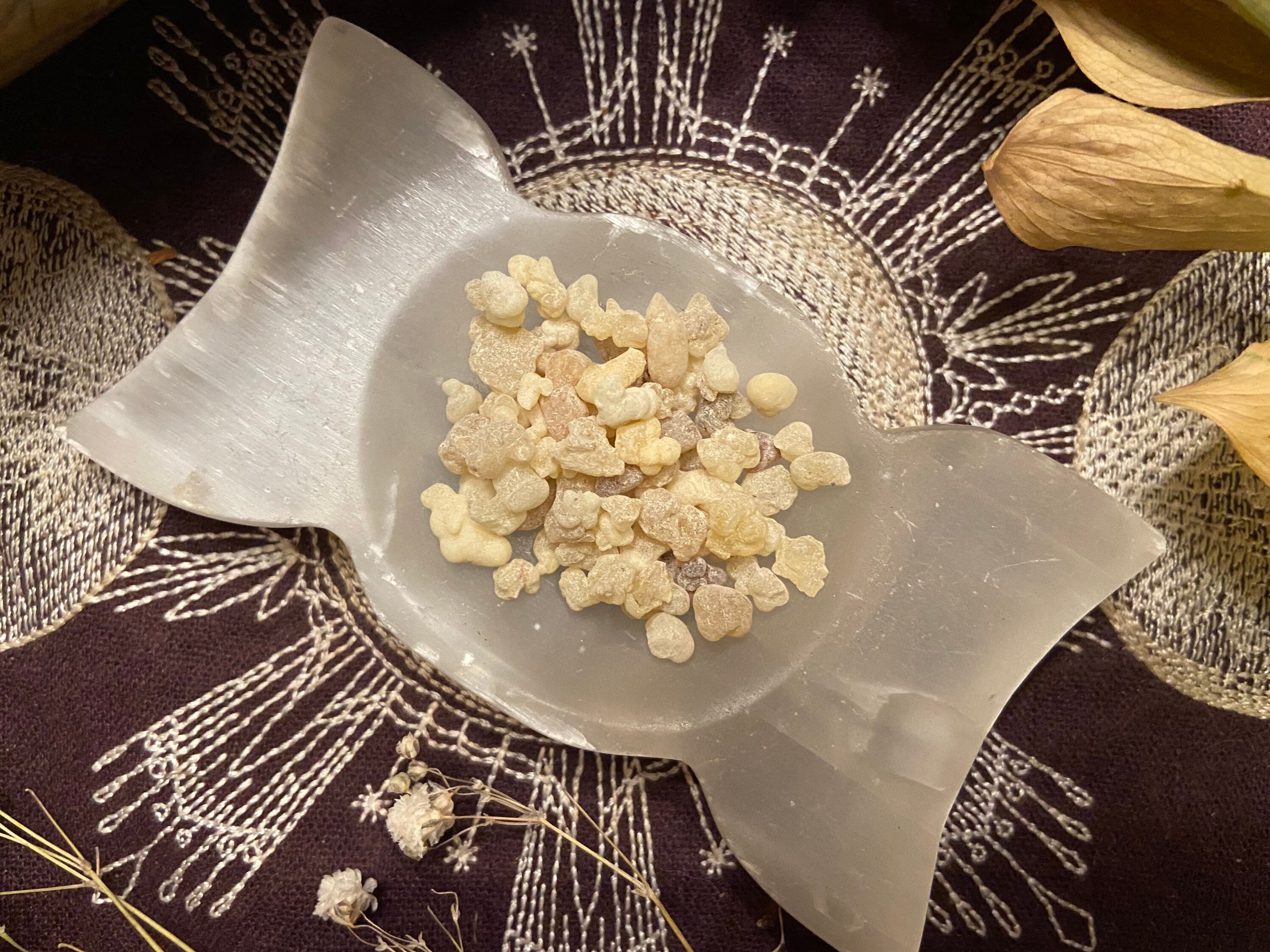 Frankincense Tears Resin, All Natural Resin, Pagan — Triple Goddess Craft