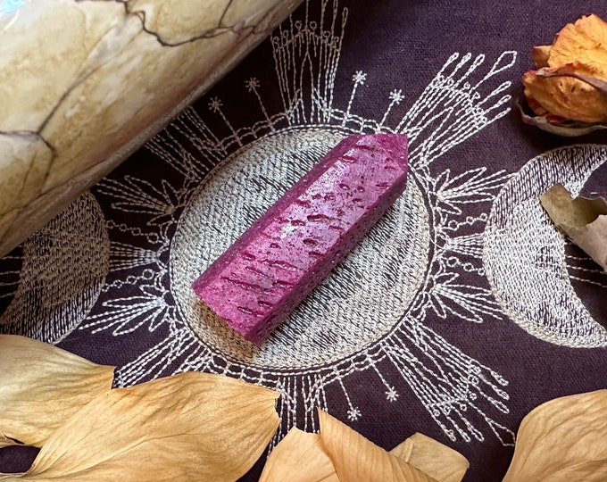 Real Ruby Point, Natural Crystal, Metaphysical - Etsy