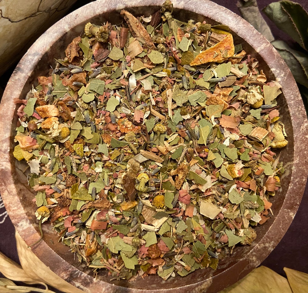 Winter Solstice Magick Blend, Yule Magick Herbal Blend, All Natural ...