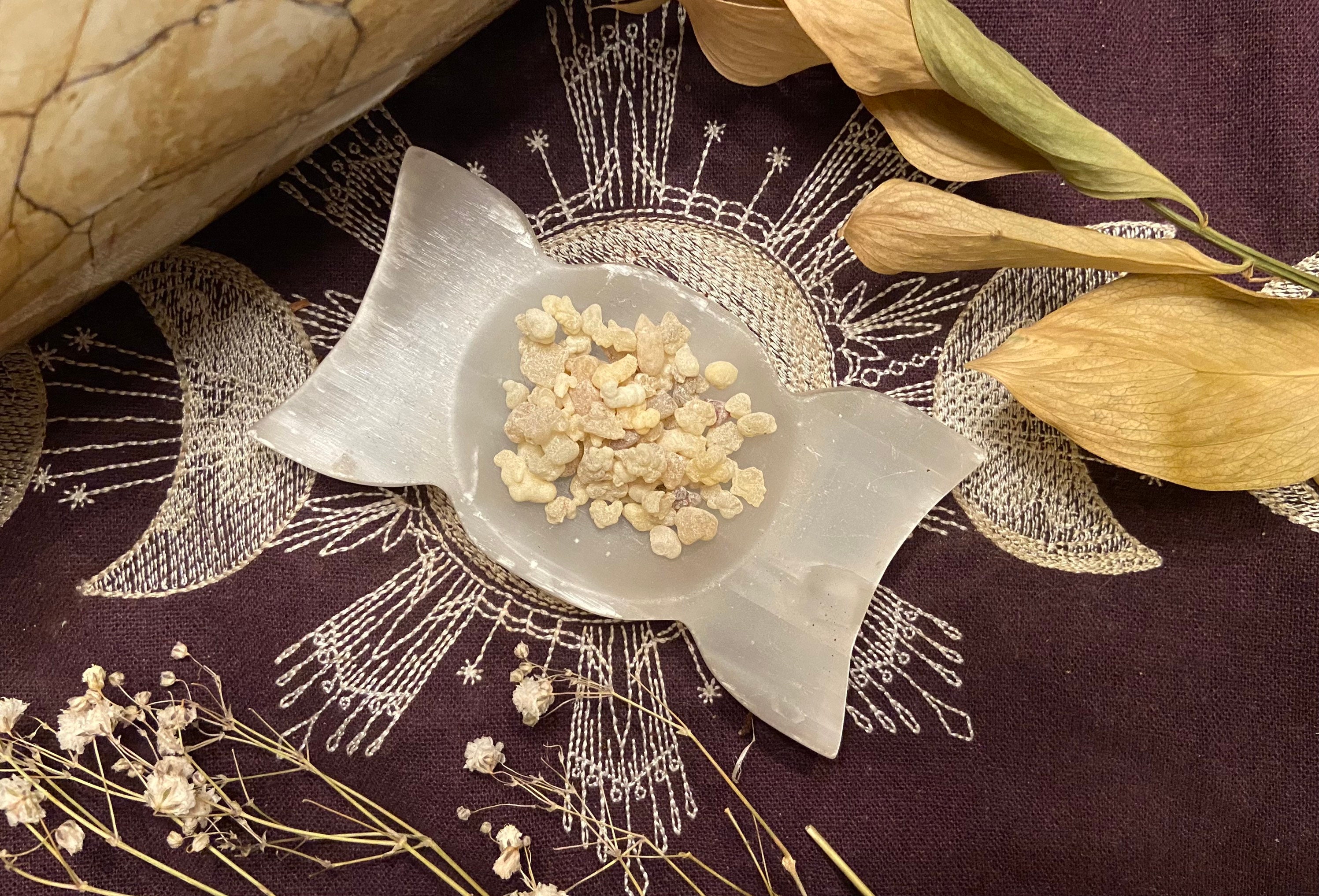 Frankincense Tears Resin, All Natural Resin, Pagan — Triple Goddess Craft