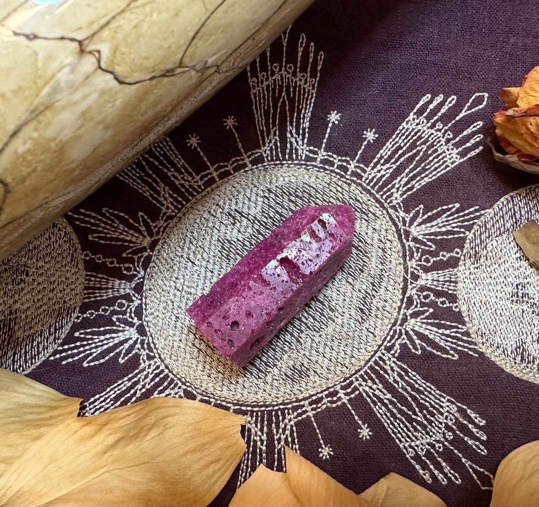 Clearance Real Ruby Point, Natural Crystal, Metaphysical - Etsy