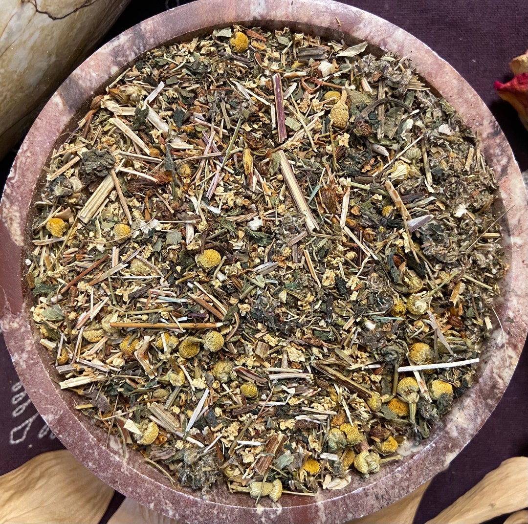 Summer Solstice Blend, Litha Magick Herbal Blend, Natural Handmade Herbal Blend, Pagan ...