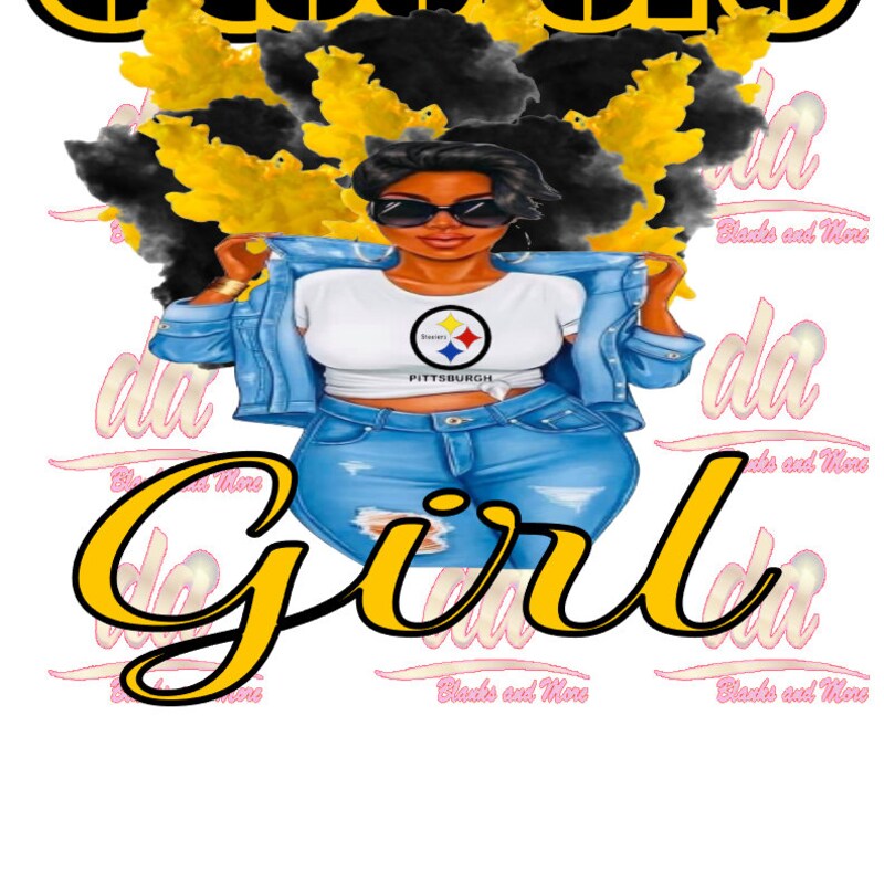 Steelers Girl Png - Etsy