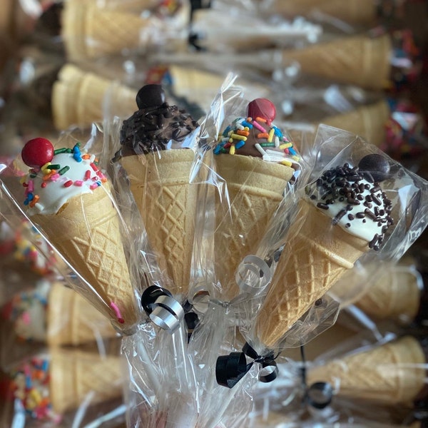 Ice Cream Cone Cake Pops - Etsy