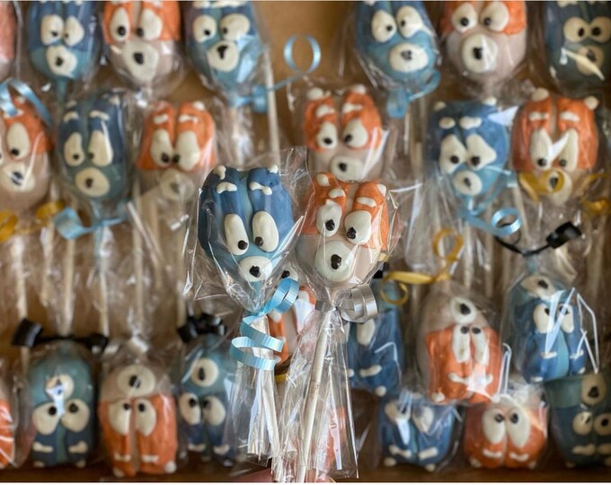 Bluey & Bingo Cake Pops - Etsy