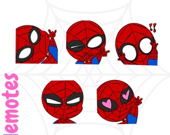 Spiderman Emotes | Etsy
