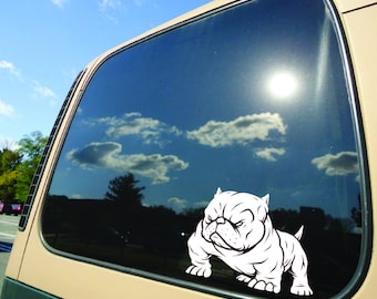 American Bully Decal / Exotic Bully Decal / Sticker/ Bull Window Decal ...