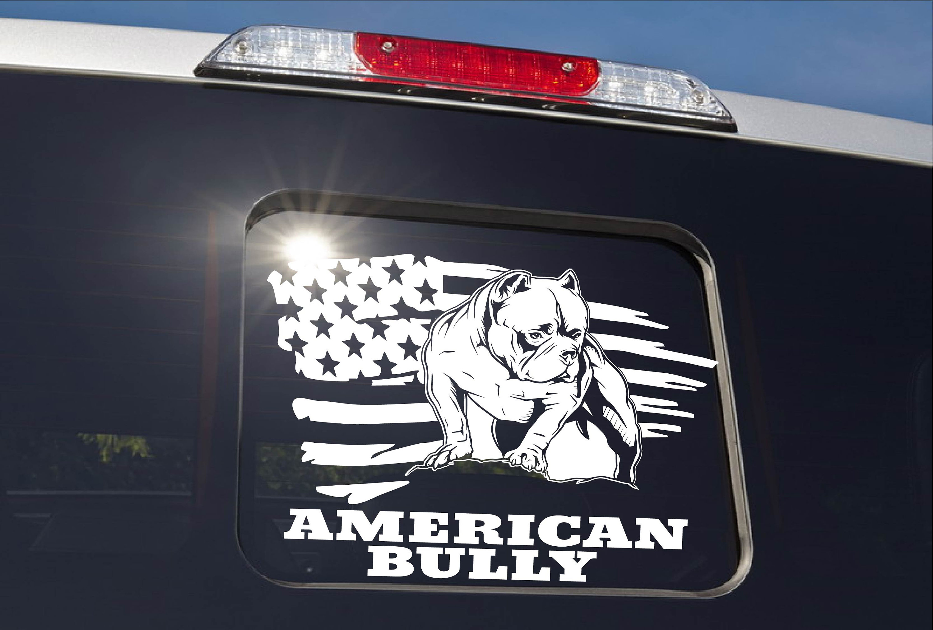 American Bully Decal / Exotic Bully Decal / Pit Bull /sticker/ Bully ...