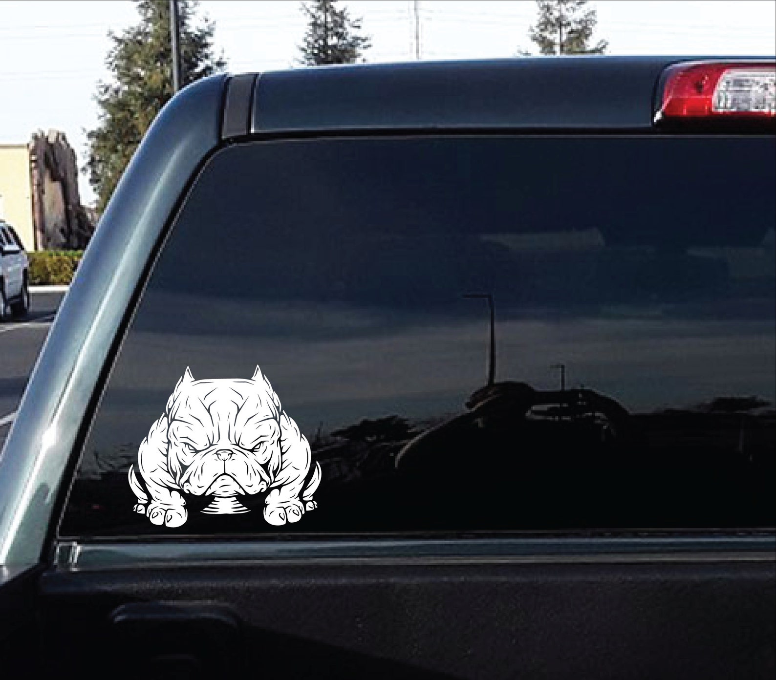 American Bully Decal / Exotic Bully Decal / Sticker/ Bull Window Decal ...