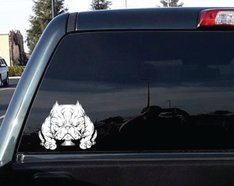 American Bully Decal / Exotic Bully Decal / Pit Bull /sticker/ Bully ...