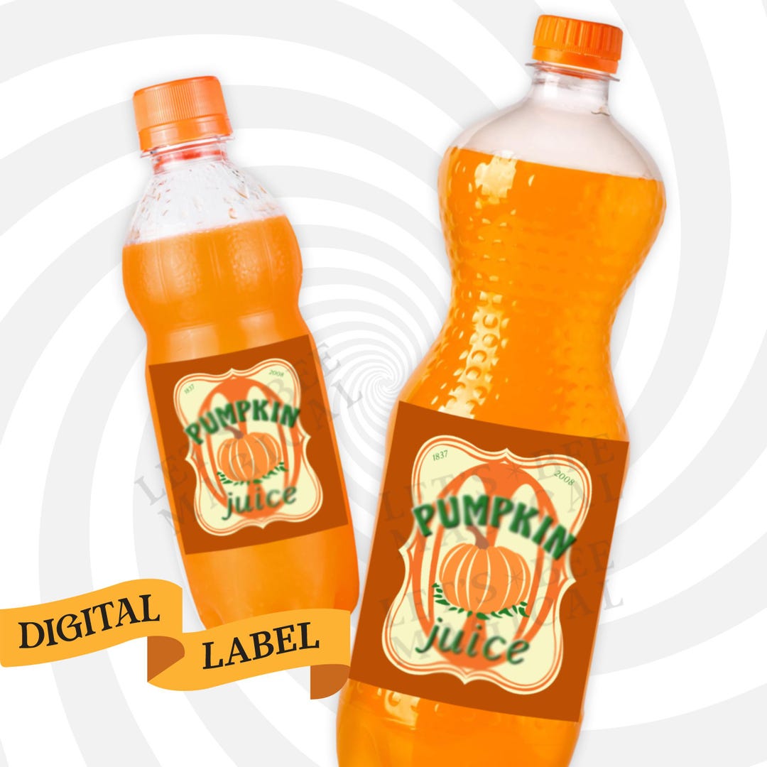 Magical Juice Wizard · Printable Bottle Drink Label · Instant Download ...