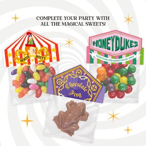 Magical Wizard Candy · Treat Bag · Printable Label · Instant Download ...