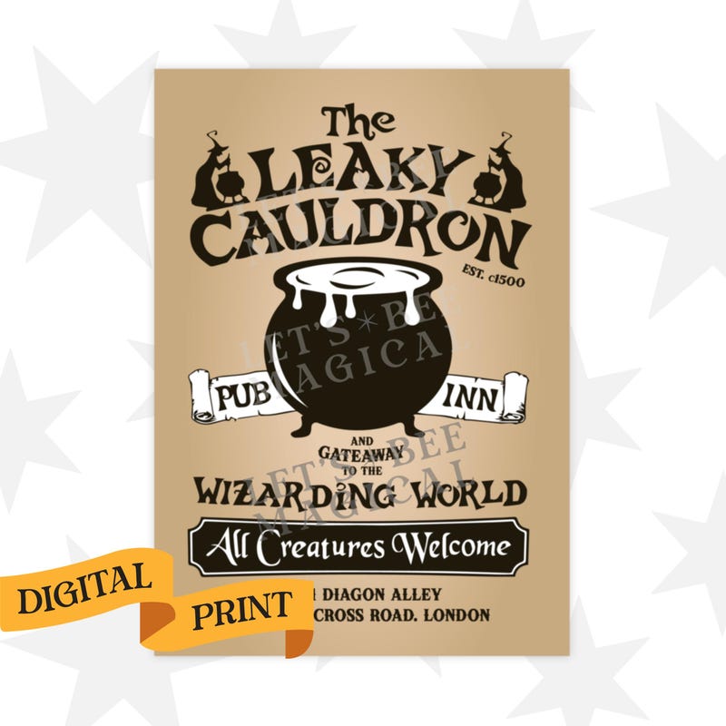 The Leaky Cauldron - Etsy