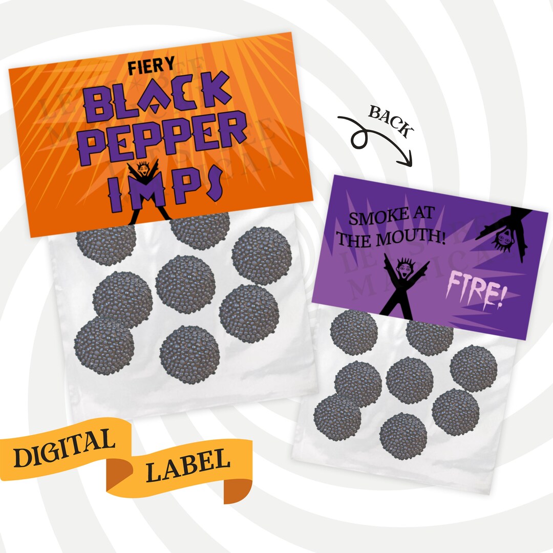 Magical Candy · Treat Bag · Printable Label · Instant Download · Ready ...