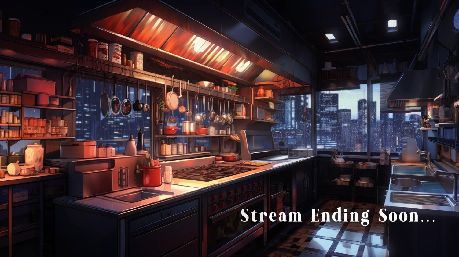 Chefs Kitchen in the City Overlays for Stream Animated - Etsy