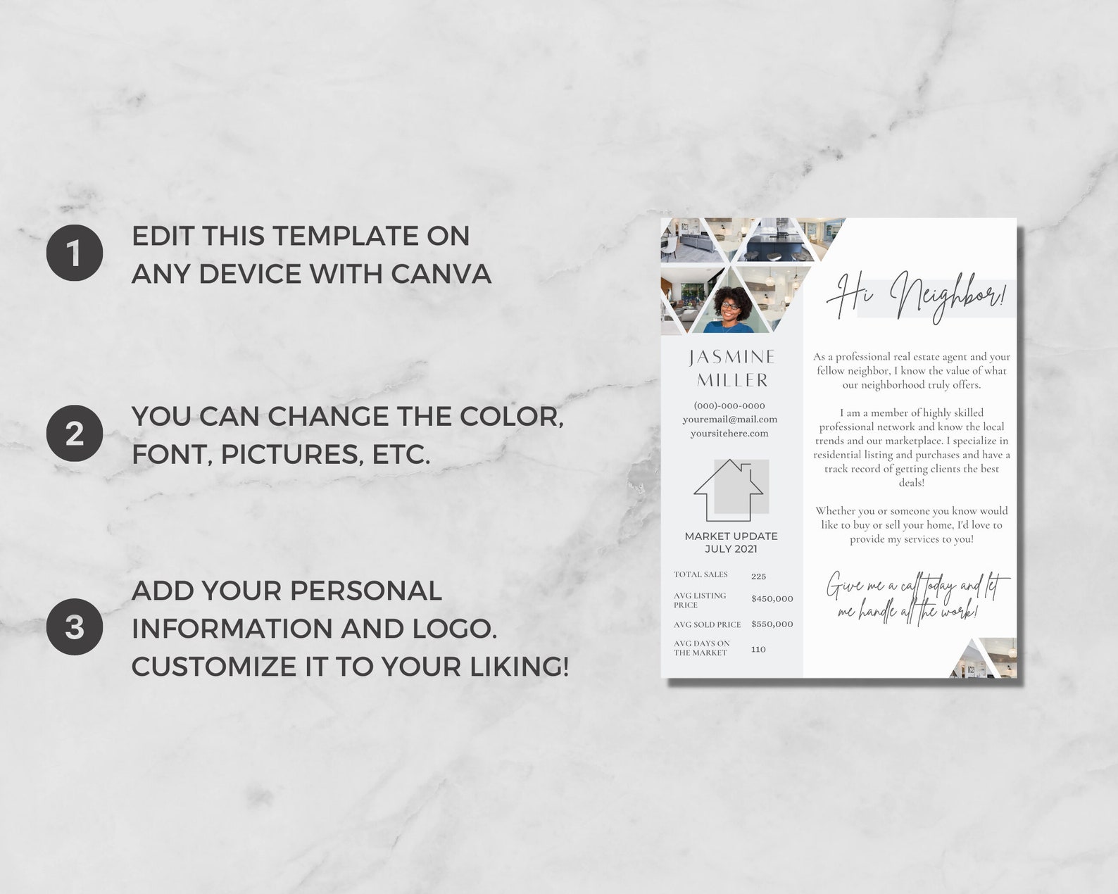 Real Estate Agent Intro Letter, Realtor Introduction, Real Estate Agent ...