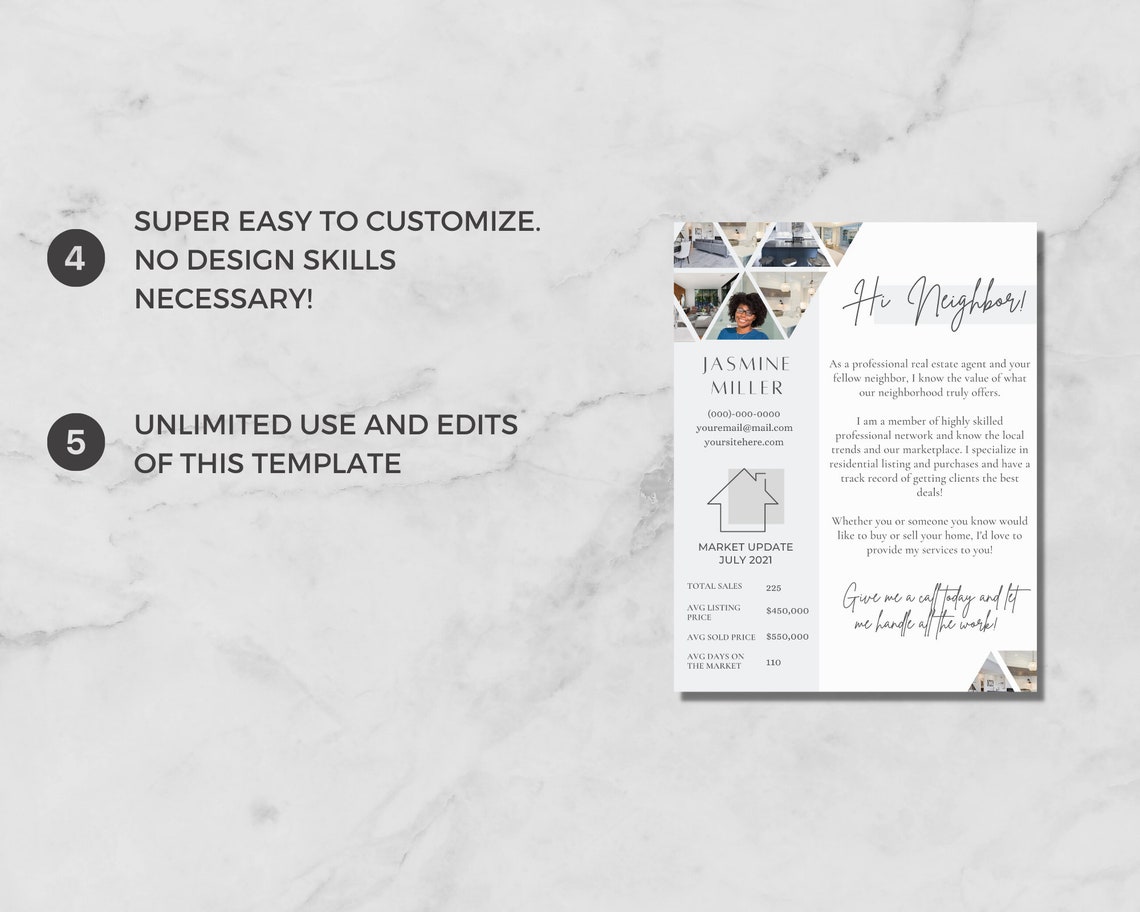 Real Estate Agent Intro Letter, Realtor Introduction, Real Estate Agent ...