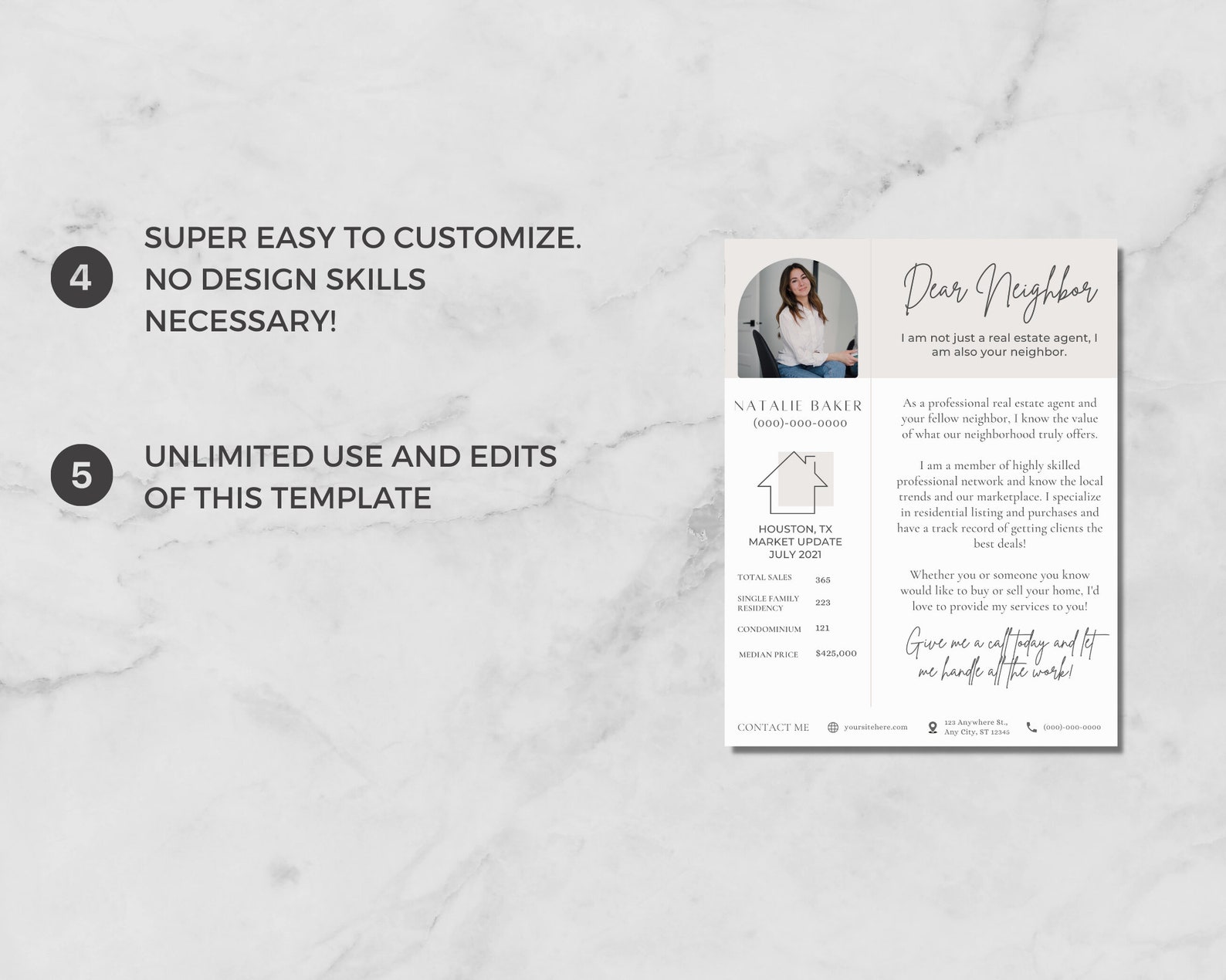 Real Estate Agent Intro Letter, Realtor Introduction, Real Estate Agent ...