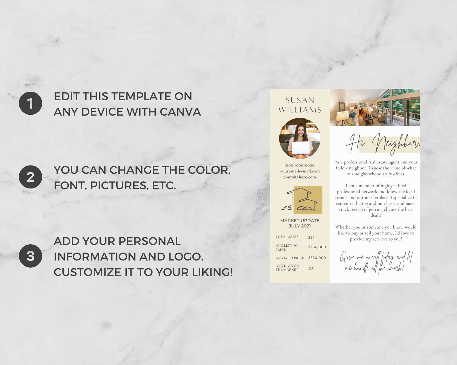 Real Estate Agent Intro Letter, Realtor Introduction, Real Estate Agent ...