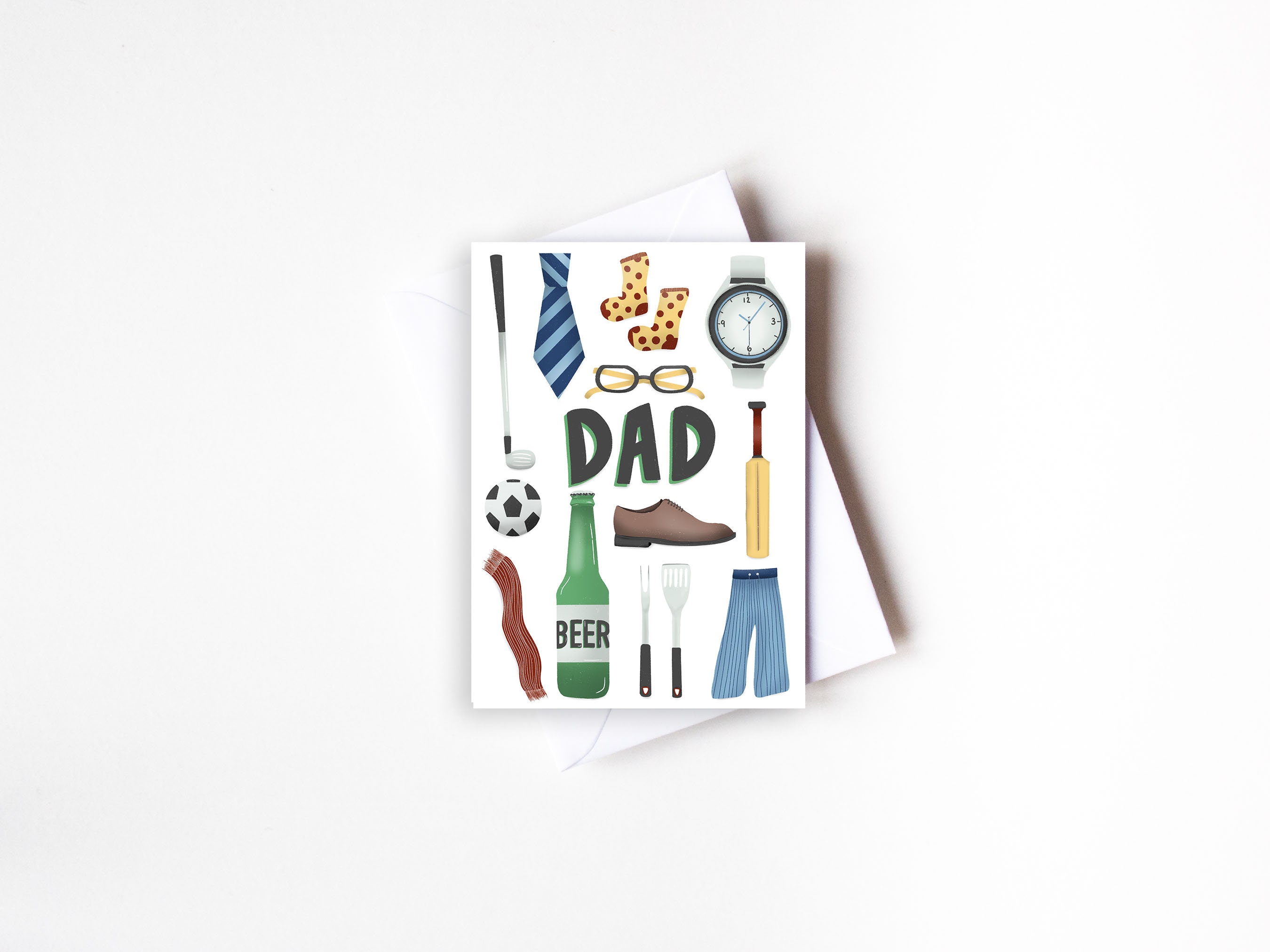 A6 Bank of Dad Card for Fathers Day, Funny Credit Card Card for Dad ...