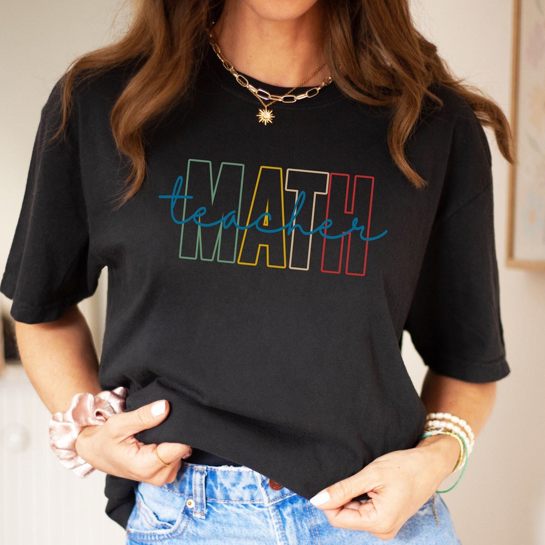 Teacher Appreciation Gift Math Teacher Tee Mathematician, Math Nerd ...