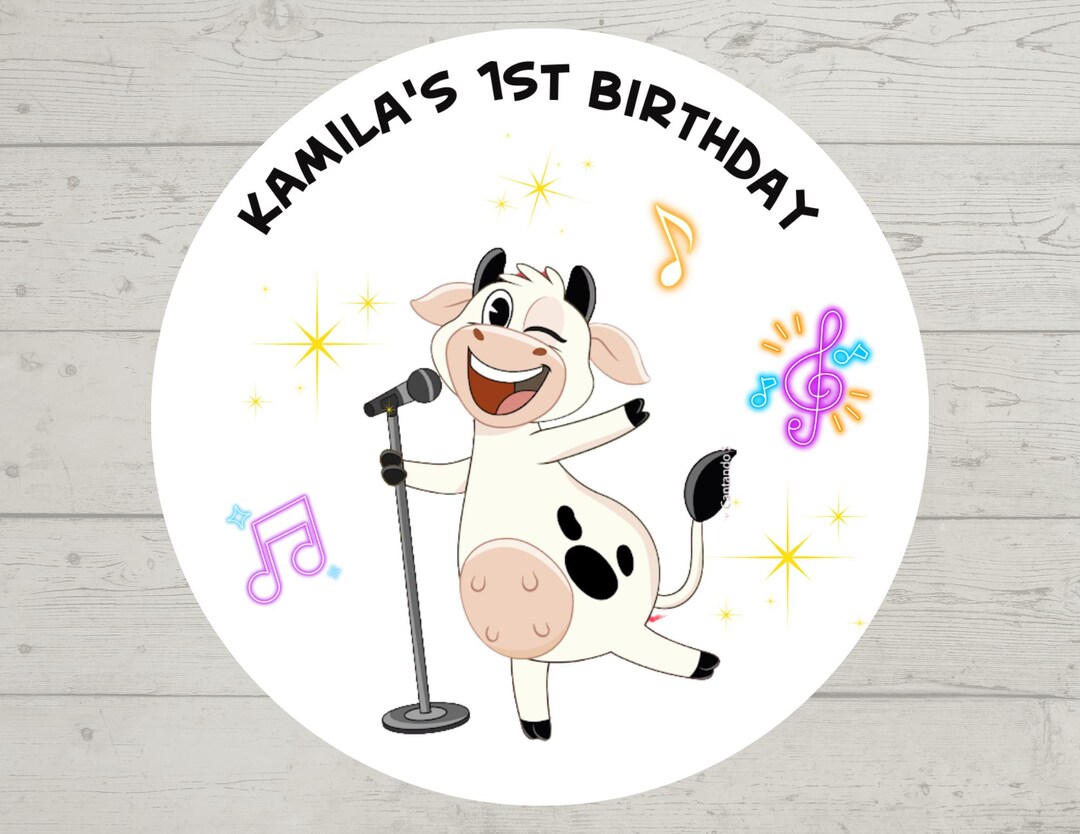 La Vaca Lola Stickers - Etsy