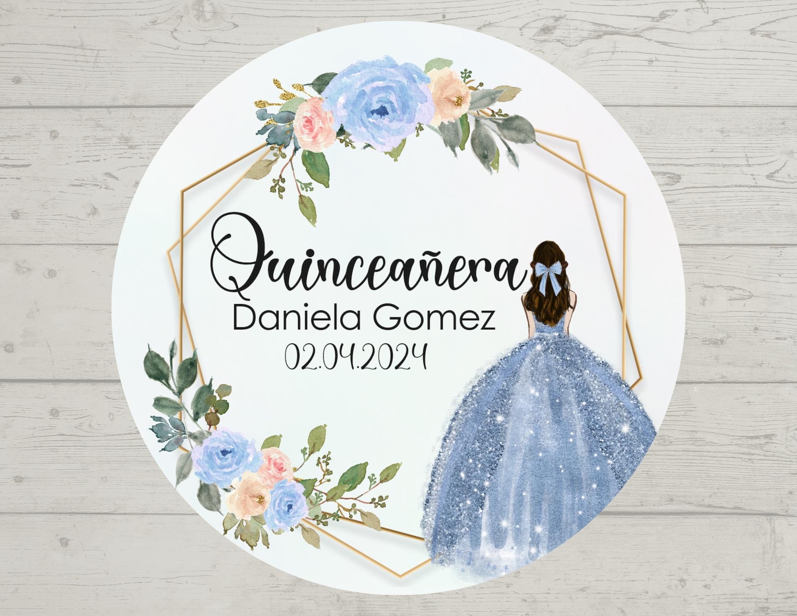 Quince Stickers , Xv Stickers - Etsy