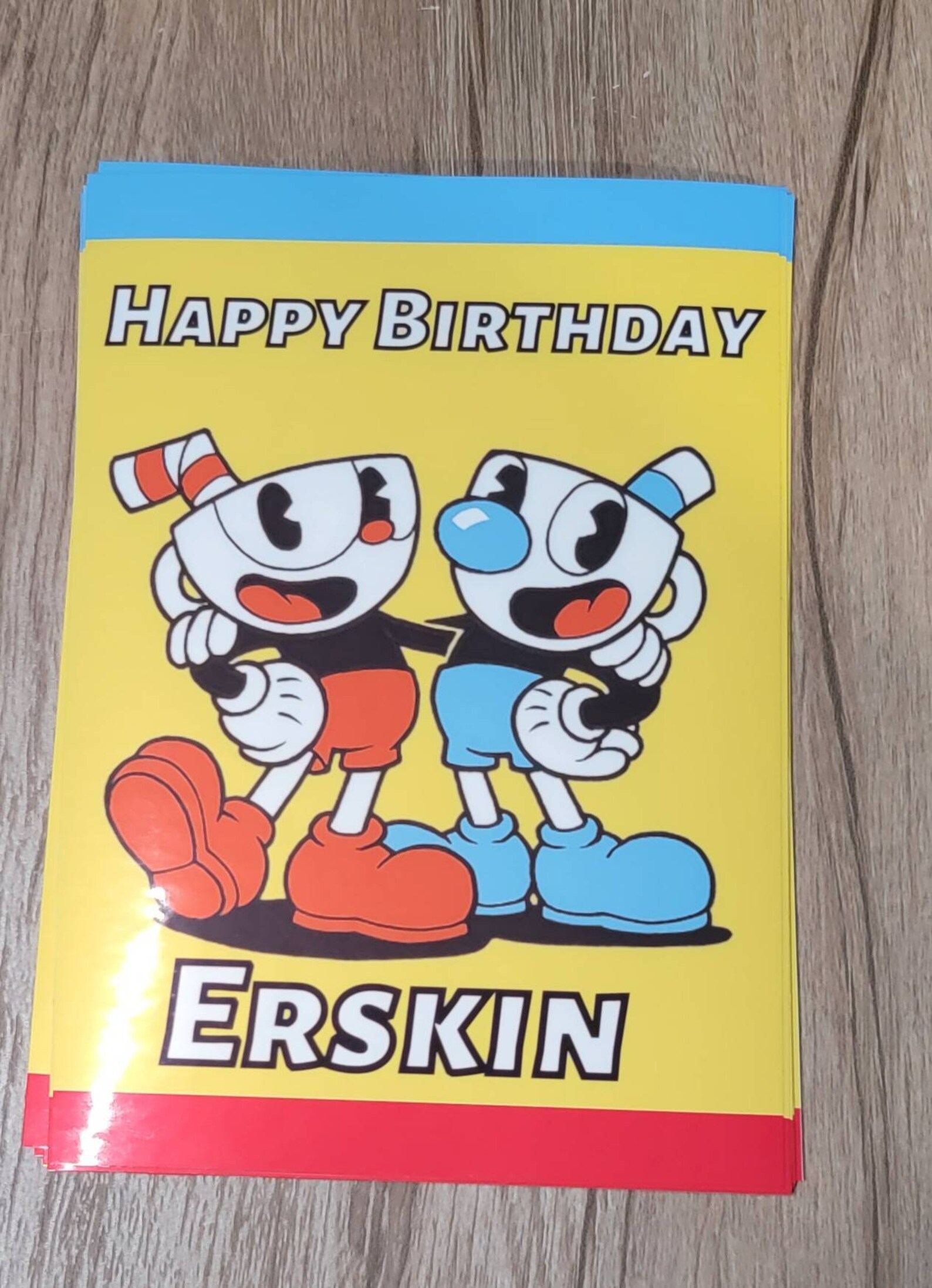 Cuphead Chip Bags, Cuphead Party Labels - Etsy