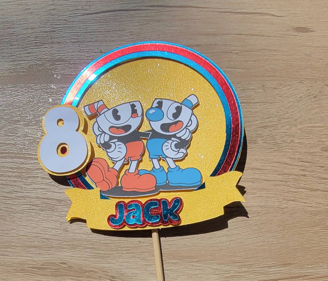 Cuphead Chip Bags, Cuphead Party Labels - Etsy