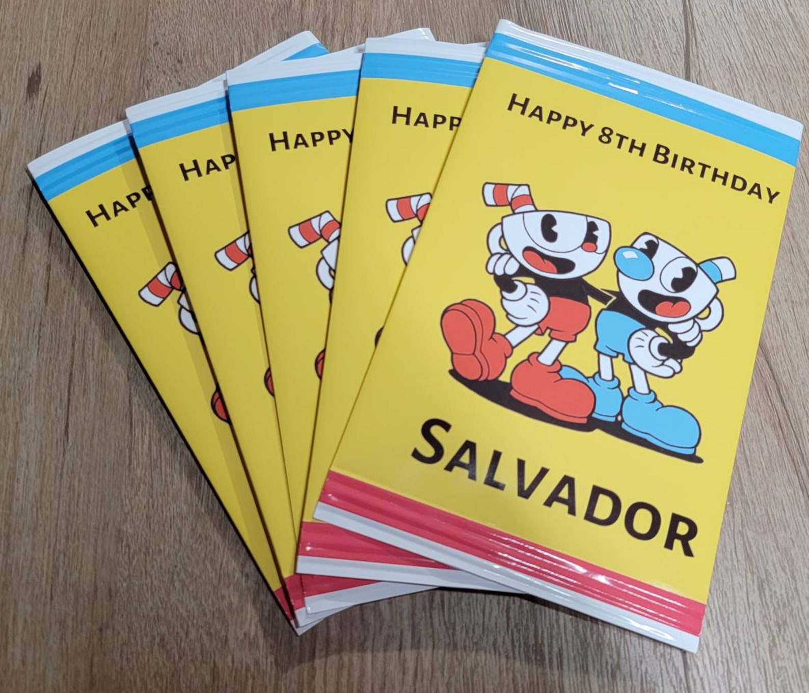 Cuphead Chip Bags, Cuphead Party Labels - Etsy