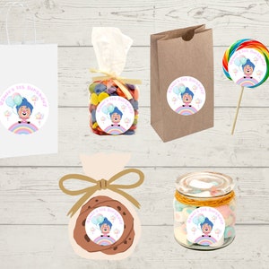 Plim Plim Stickers Pastel Colors - Etsy