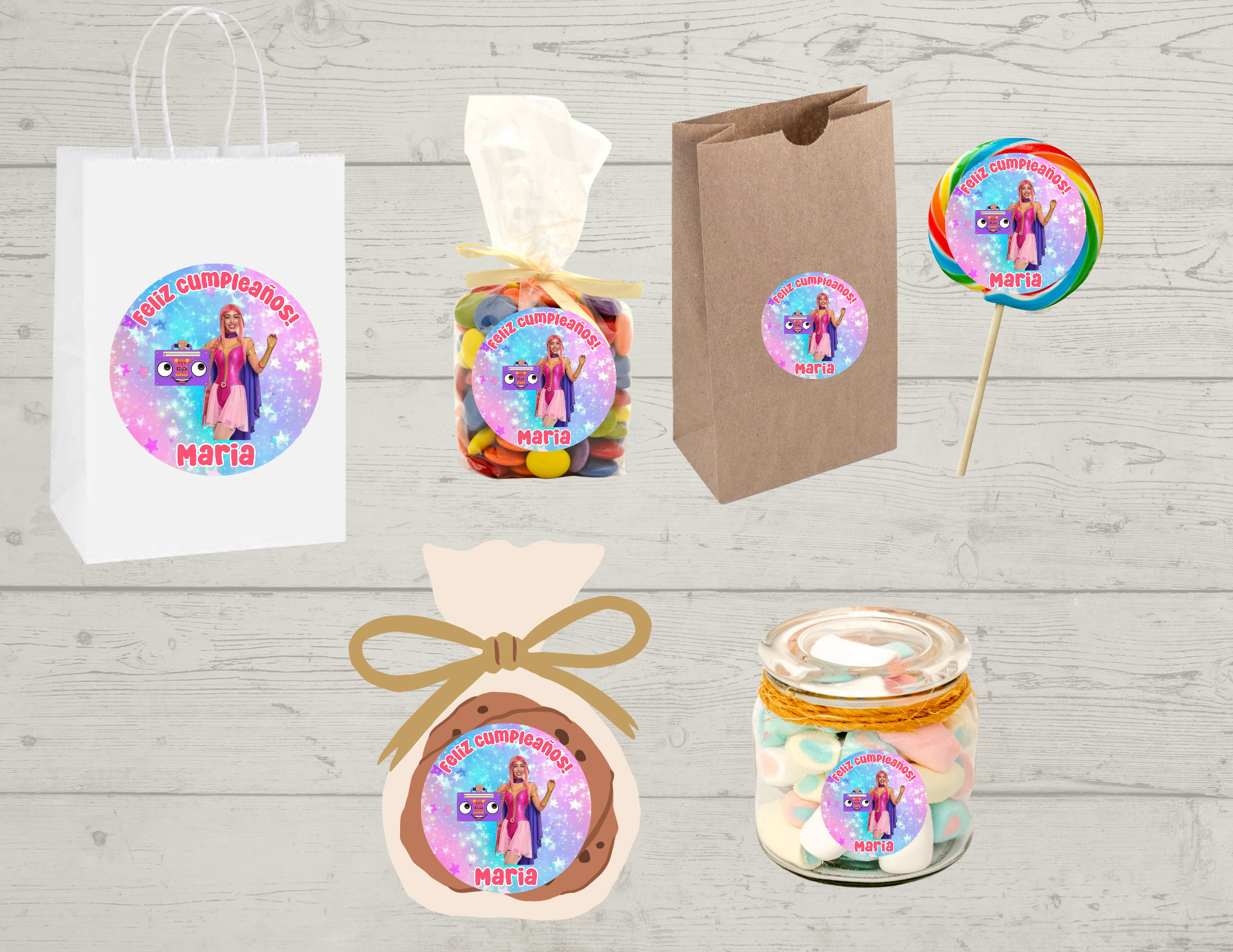 Luli Pampin Birthday Stickers - Etsy