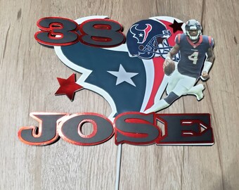 Houston Texans Cake - Etsy