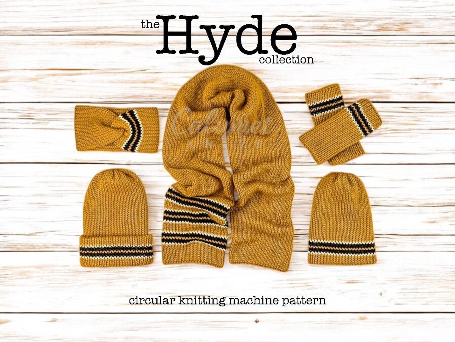 The Hyde Collection Circular Knitting Machine Pattern - Etsy