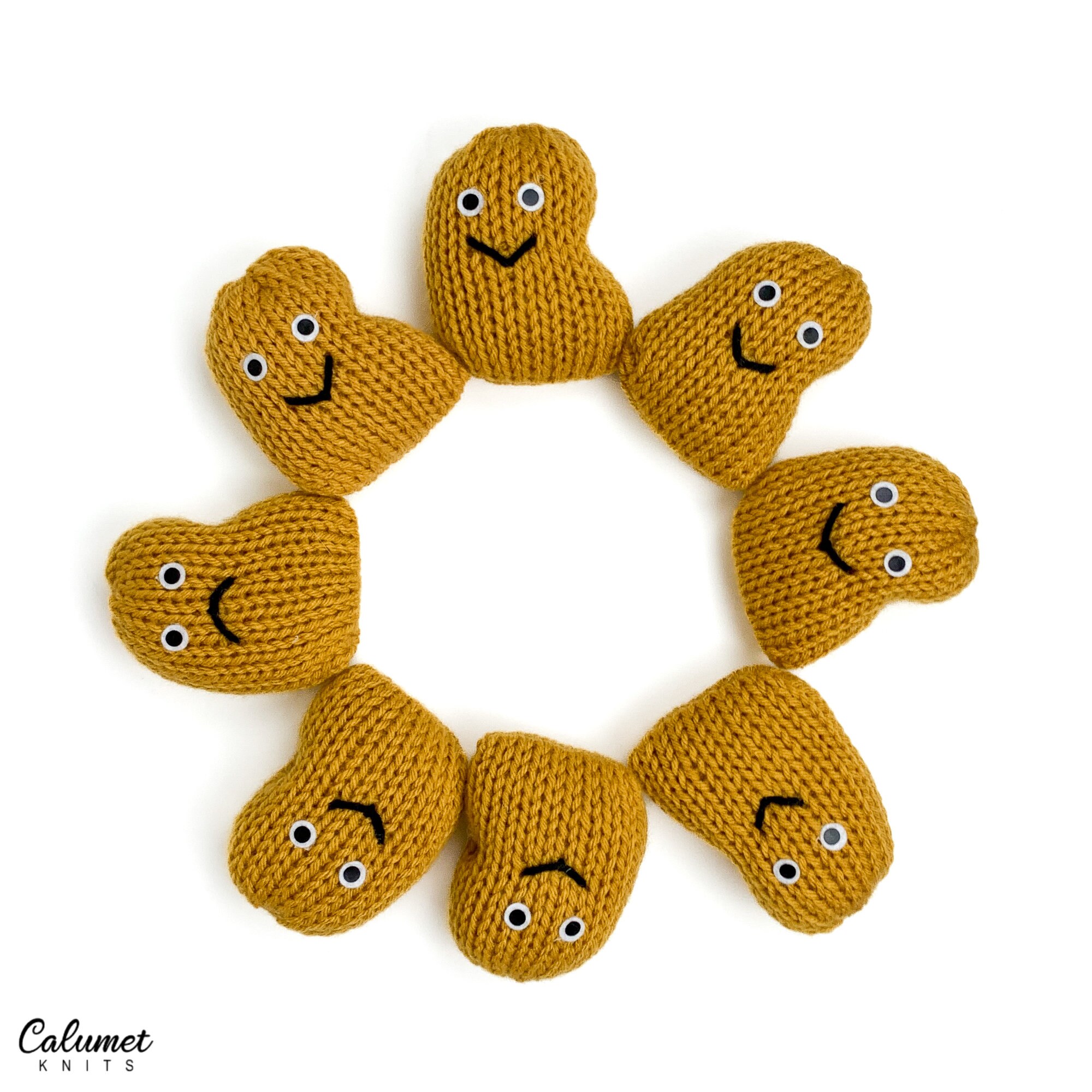 Chicken Nuggets Circular Knitting Machine Pattern - Etsy