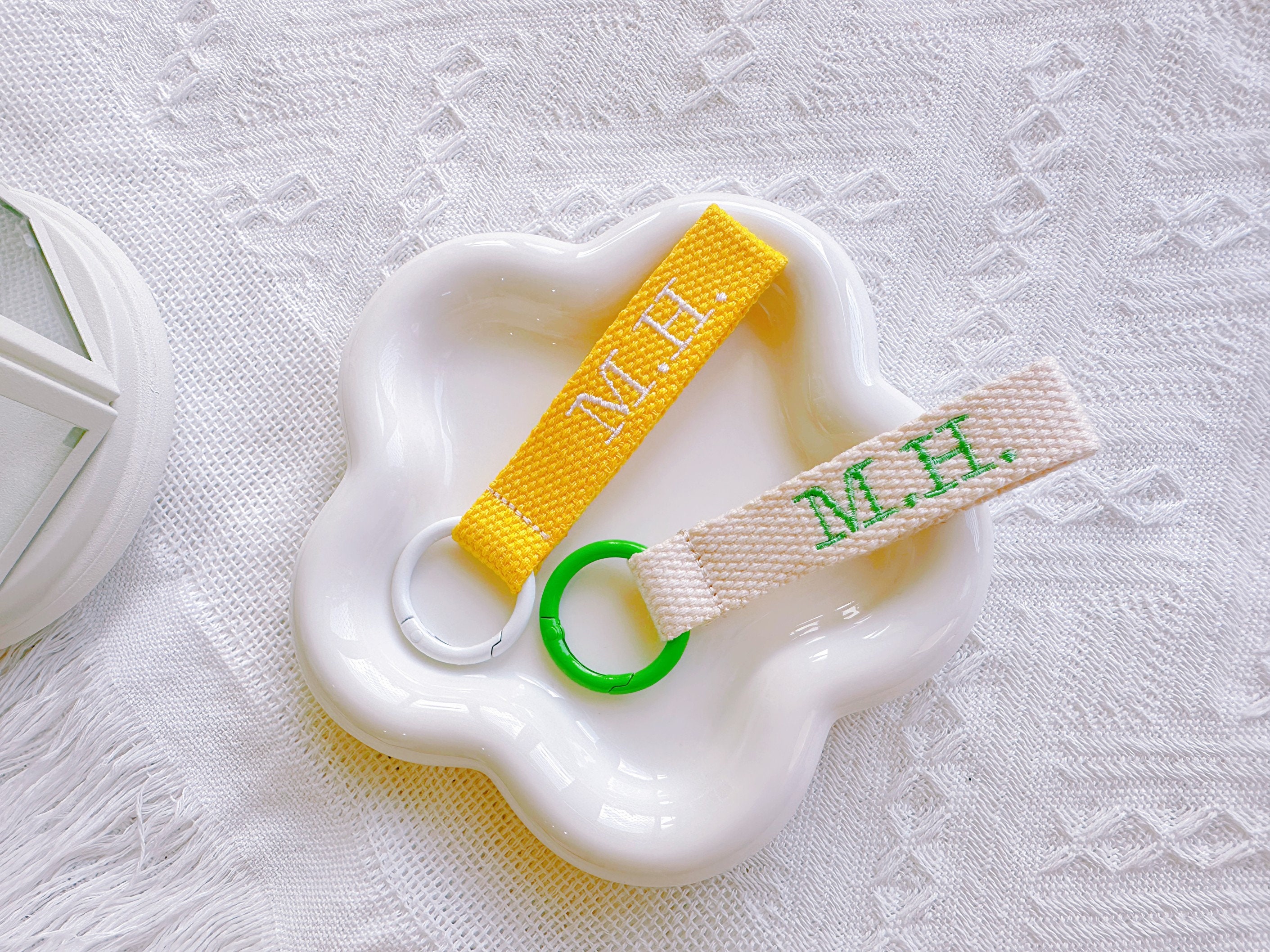 MINI SIZE Designer Bag Tag,personalized Embroidery Name Tag,mini ...