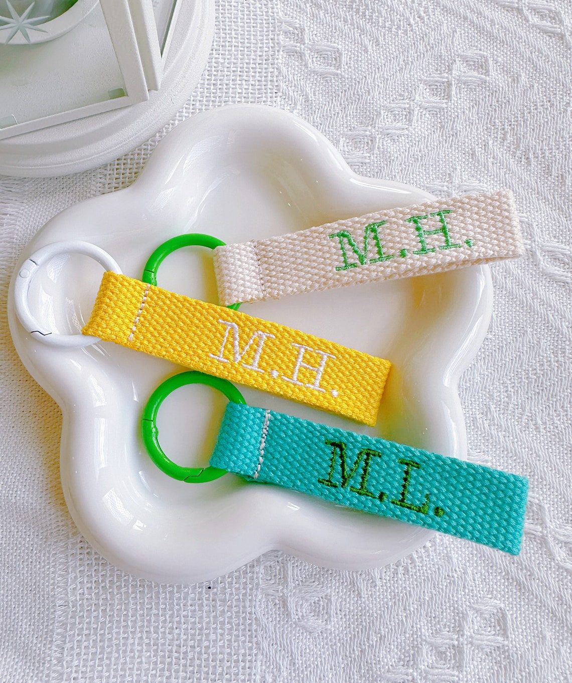MINI SIZE Designer Bag Tag,personalized Embroidery Name Tag,mini ...