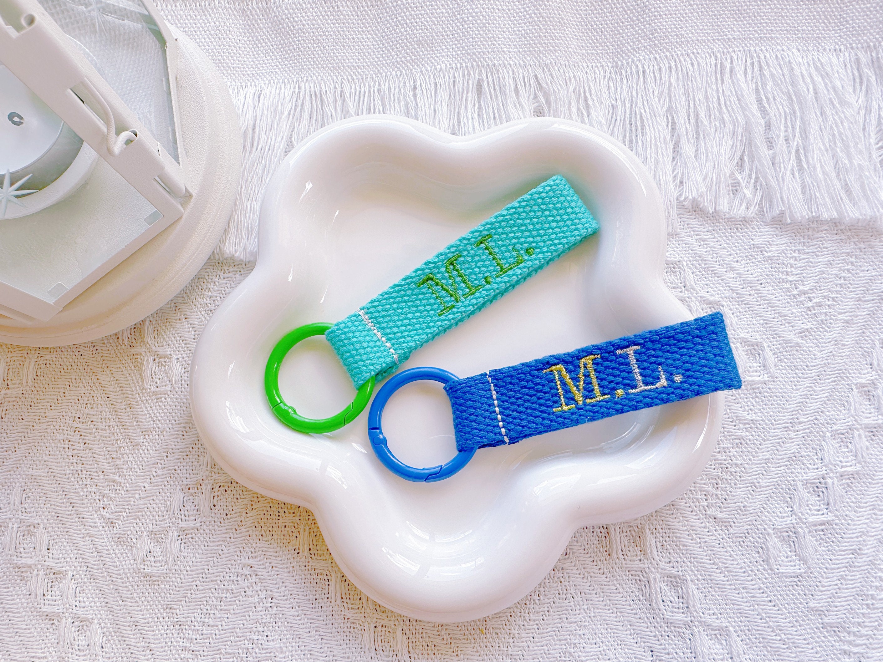 MINI SIZE Designer Bag Tag,personalized Embroidery Name Tag,mini ...