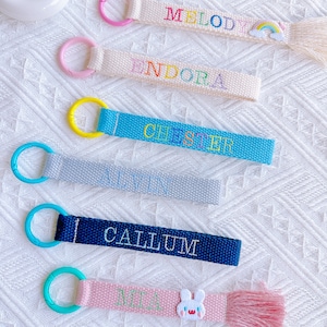 Personalized Embroidery Name Tag,colorful Custom Name Tag,backpack Tag ...