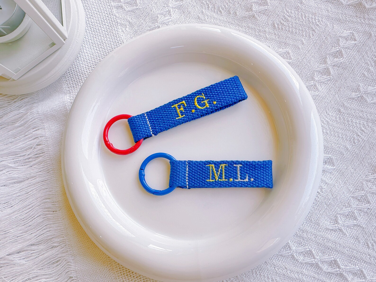 MINI SIZE Designer Bag Tag,personalized Embroidery Name Tag,mini ...