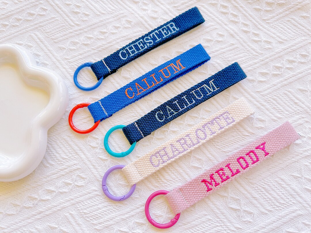 Personalized Embroidery Name Tag,colorful Custom Name Tag,backpack Tag ...