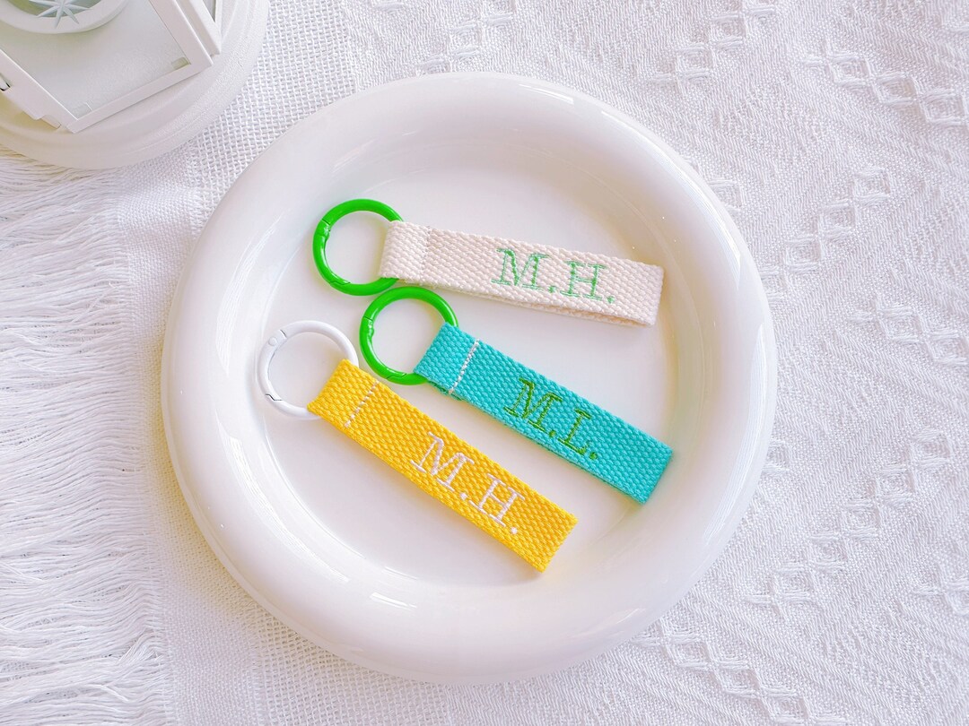 MINI SIZE Personalized Embroidery Name Tag,mini Backpack Tag,custom ...