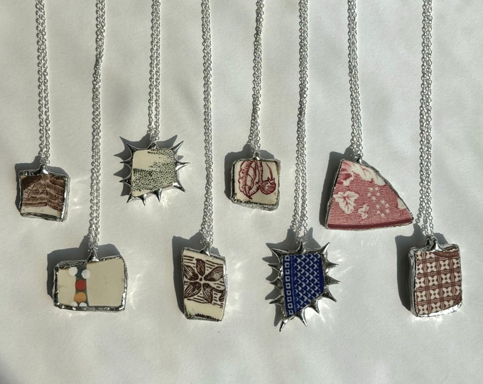 Porcelain Pendants - Etsy
