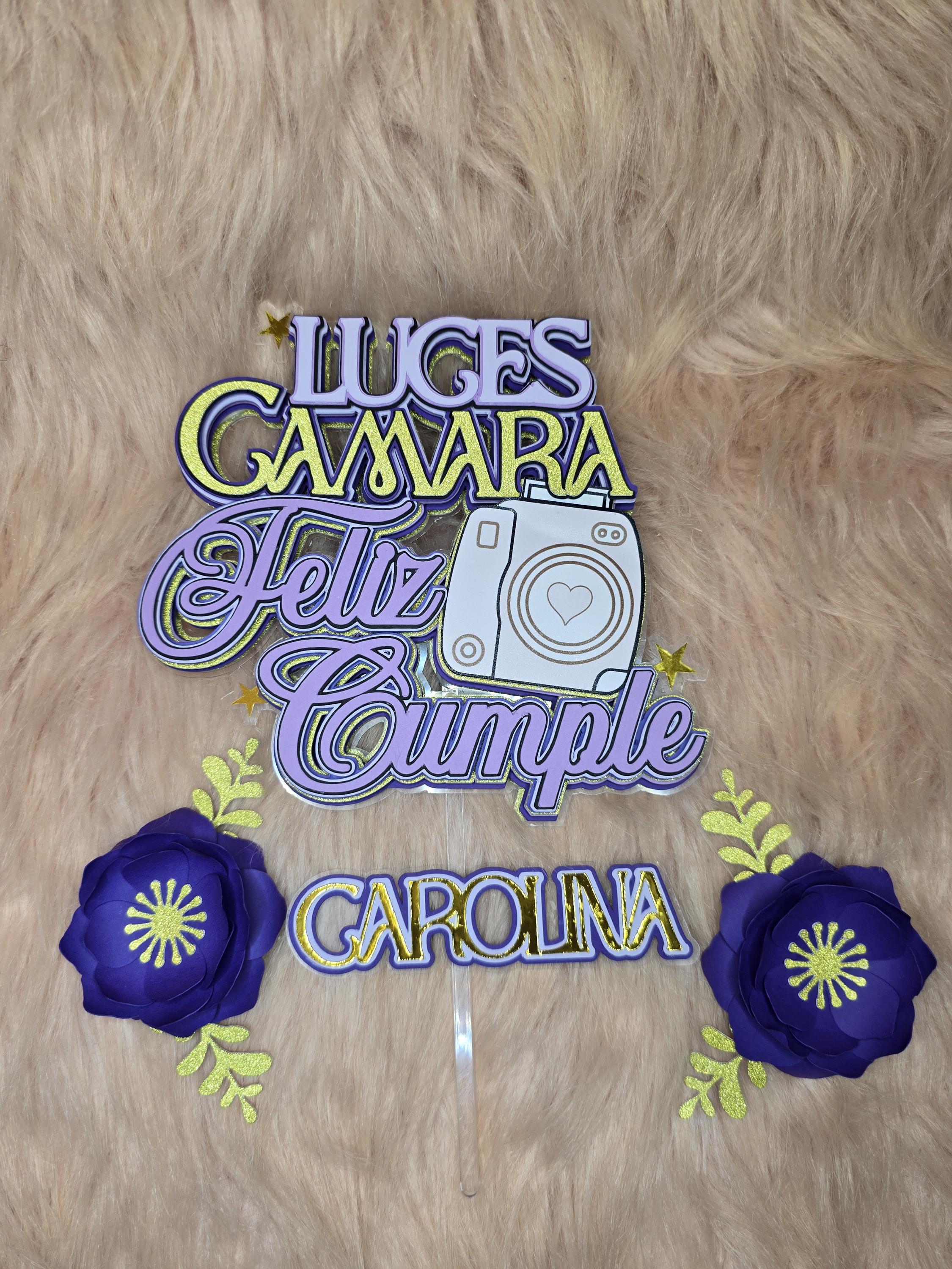 Feliz Cumple Cake Topper - Etsy