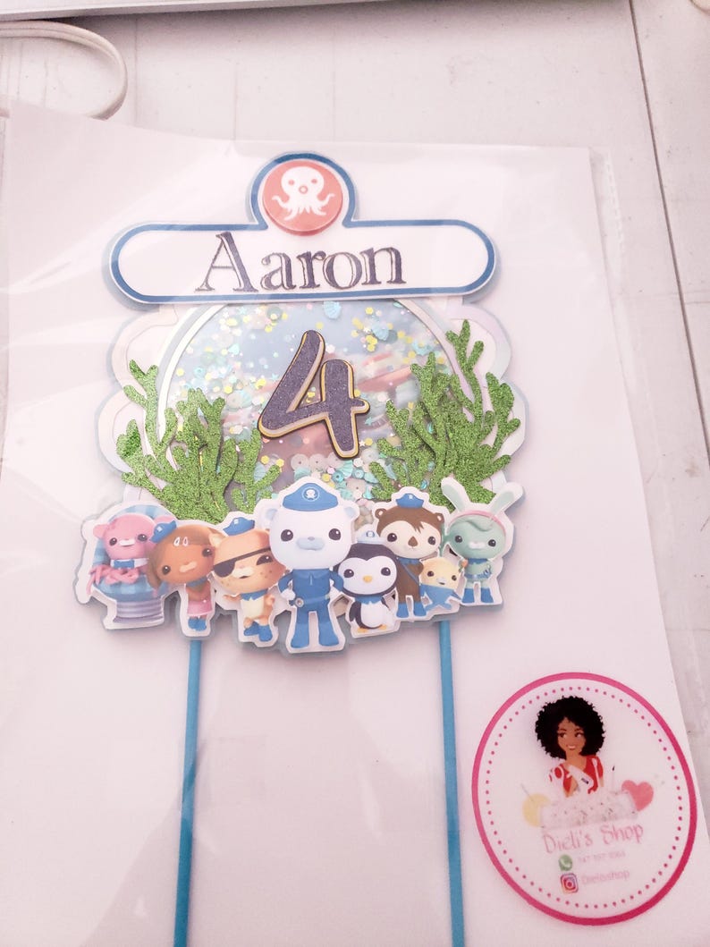 Octonauts Cake Topper - Etsy