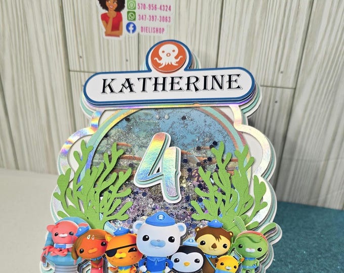 Octonauts Cake Topper - Etsy