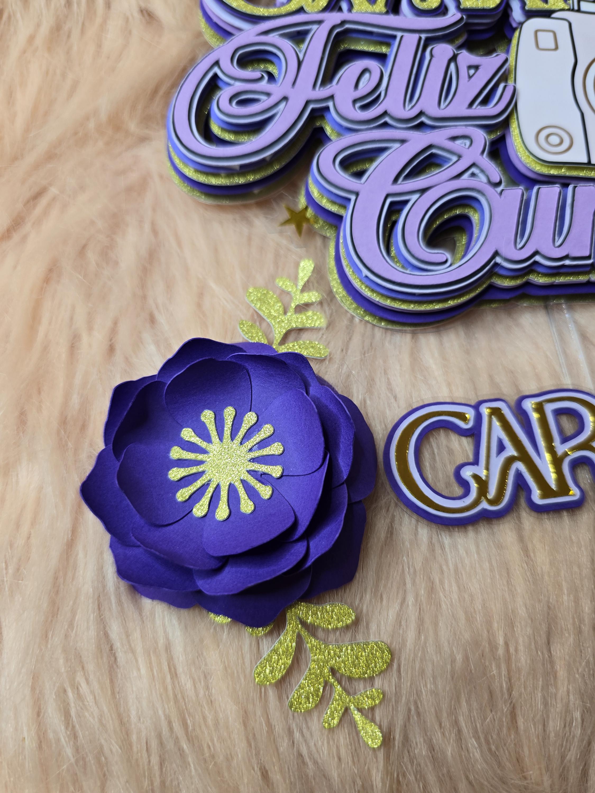 Feliz Cumple Cake Topper - Etsy