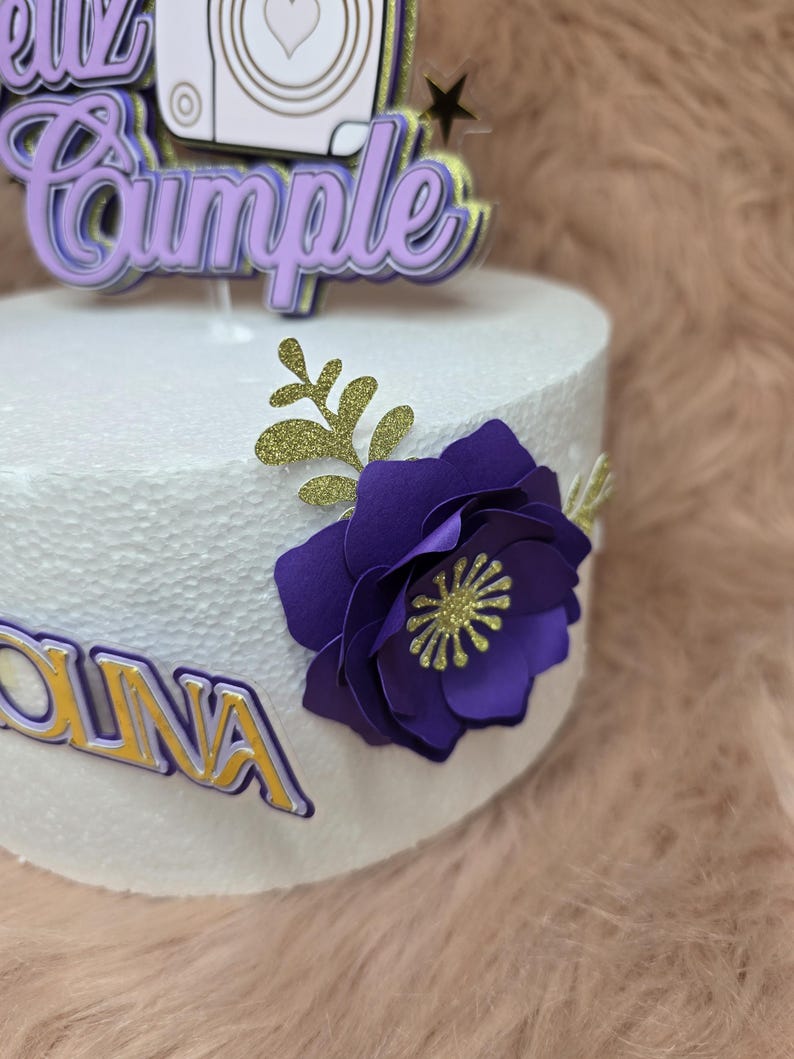 Feliz Cumple Cake Topper - Etsy