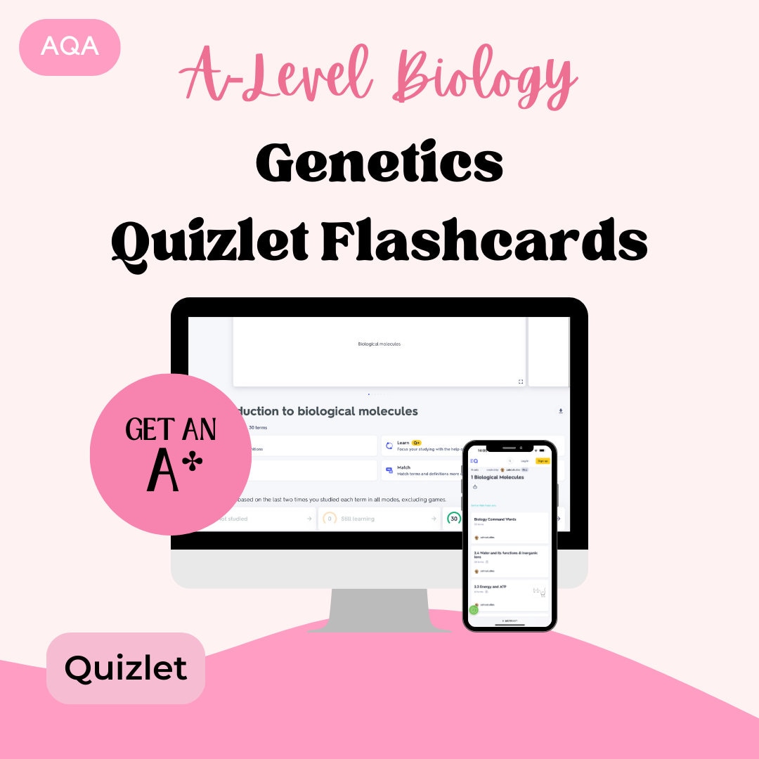 AQA A* A Level Biology Flashcards: Genetic Information, Variation and ...