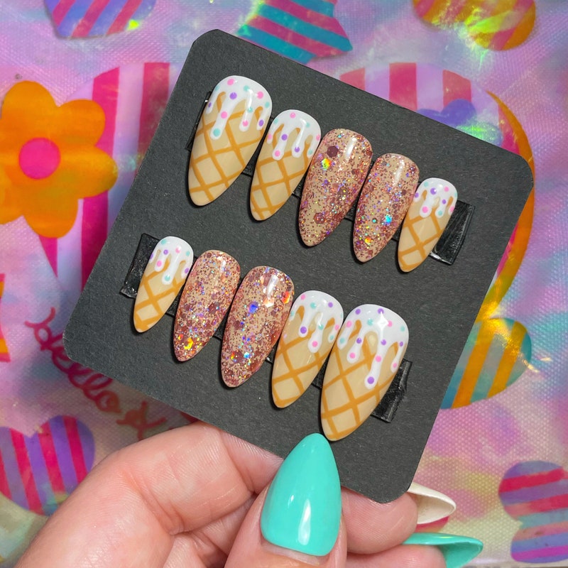 Waffle Nails - Etsy
